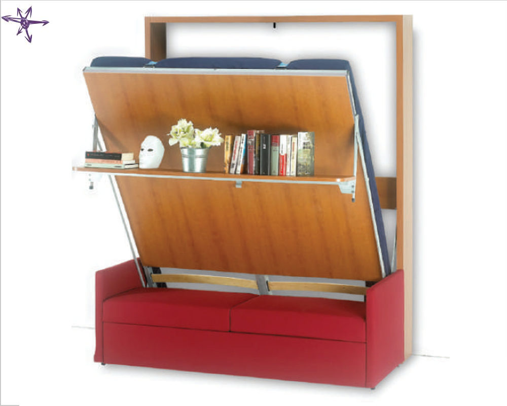Divano con letto a ribalta verticale francese modello Dile S.